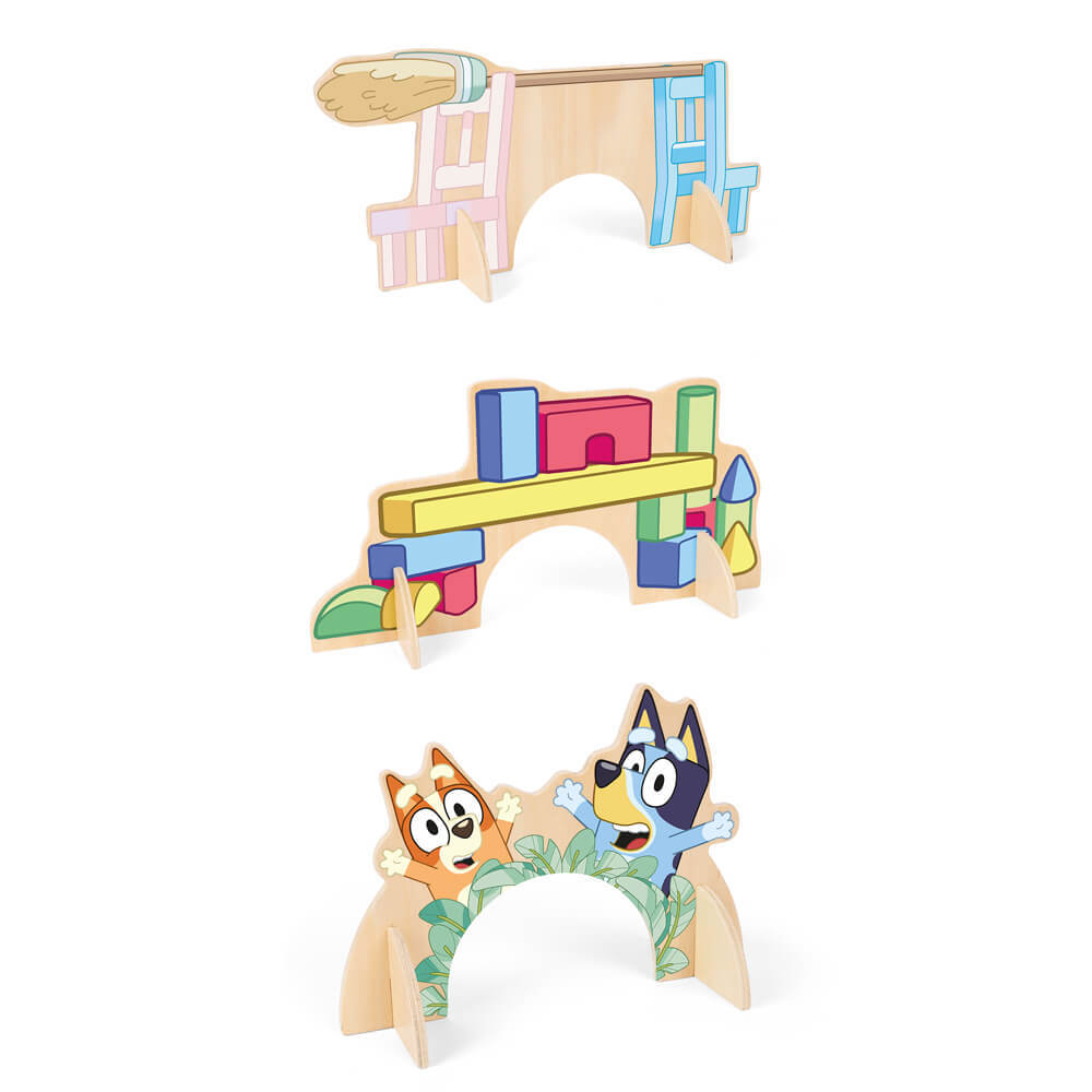 Bluey Wooden Crazy Golf