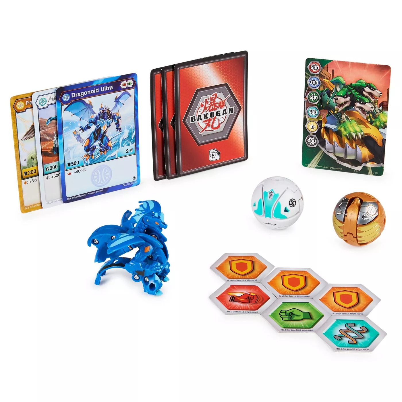Bakugan Starter Pack Draganoid Ultra Falcron Ferascal