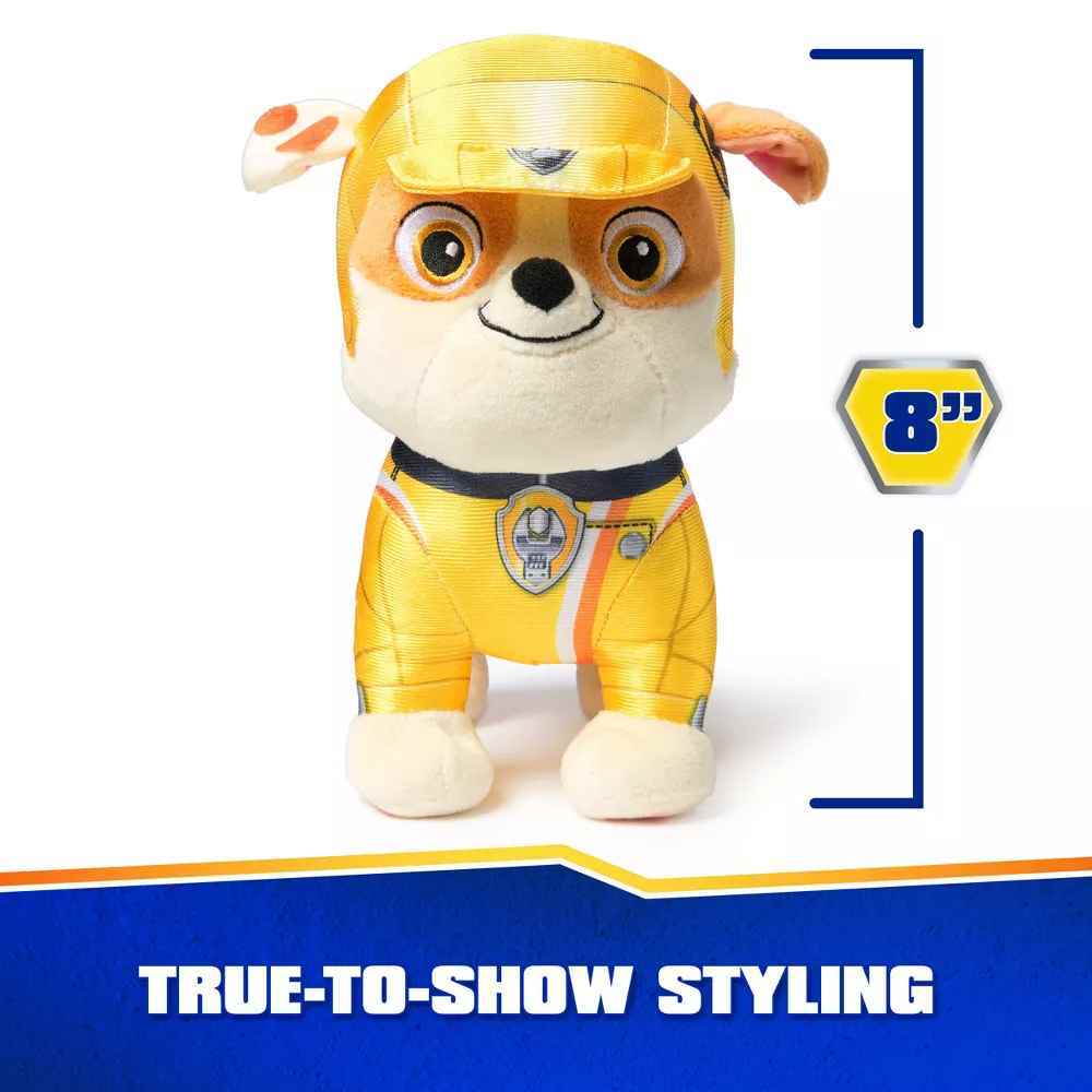 Paw Patrol Rubble Plush Rescue Wheels