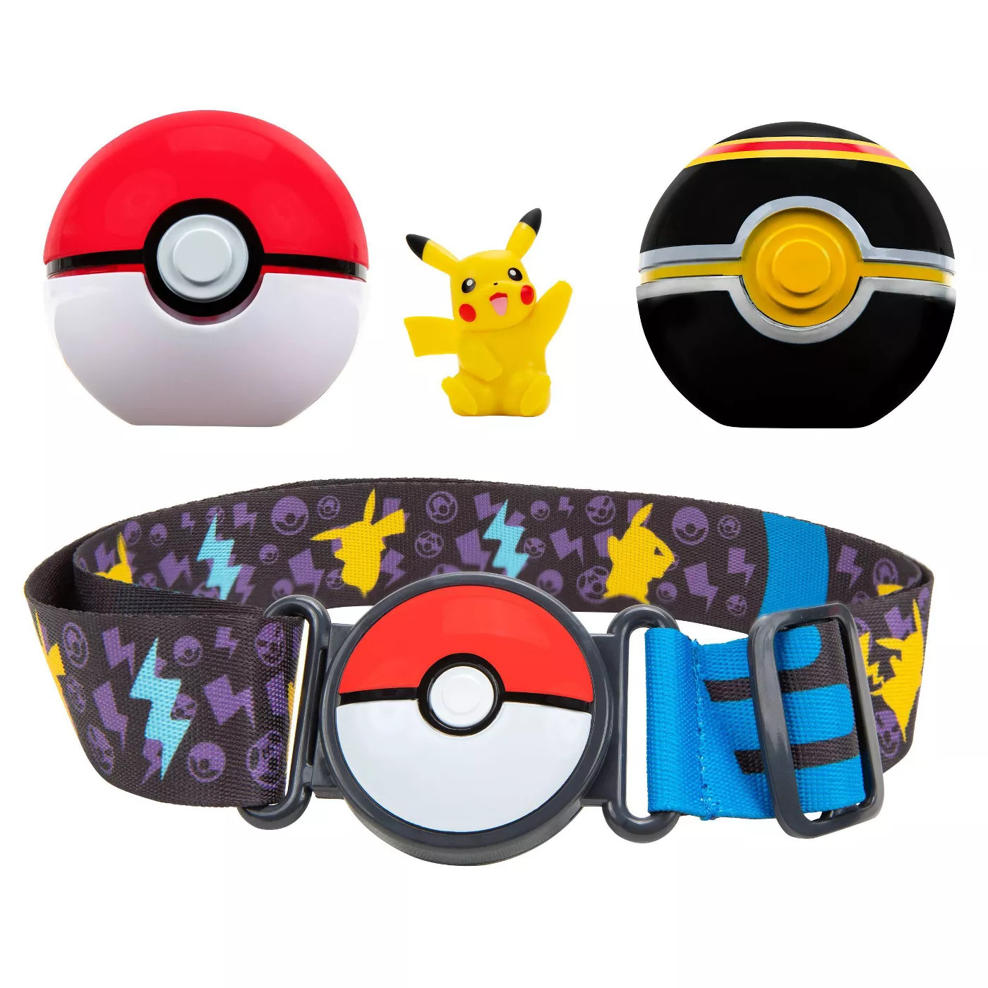 Pokemon Clip N Go Pokeball Set Pikachu