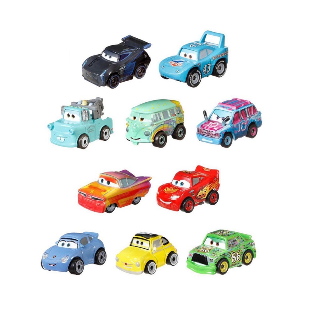 Disney Pixar Cars Mini Racers 10-Pack