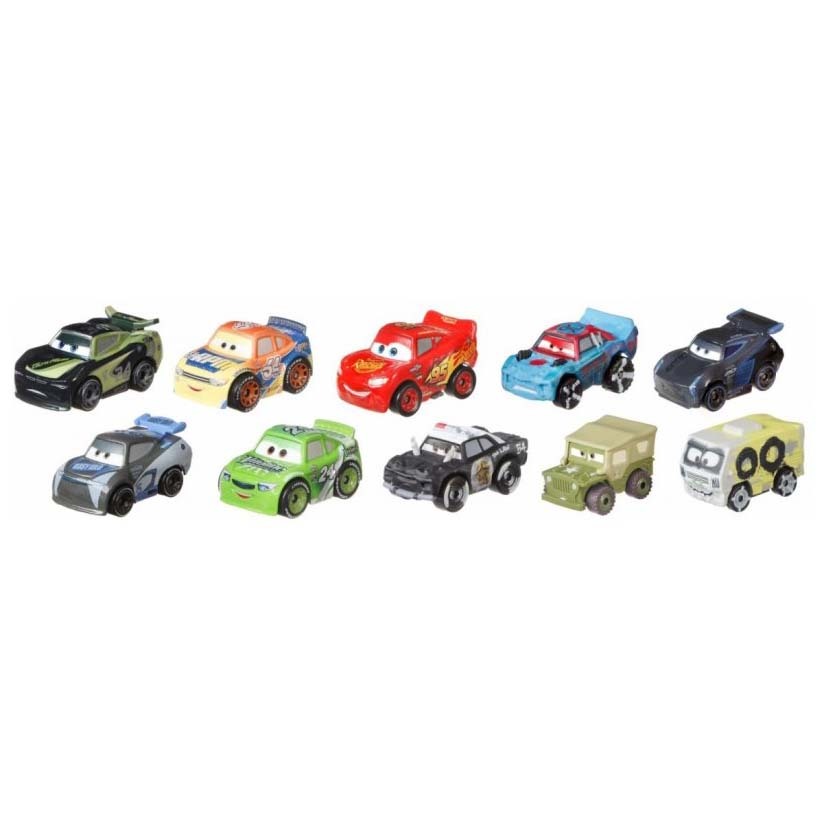 Disney Pixar Cars Mini Racers 10 Pack