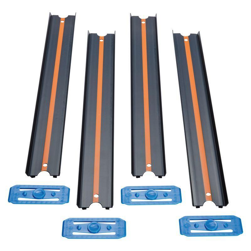 Hot Wheels Track Builder Black Straight Track Pack