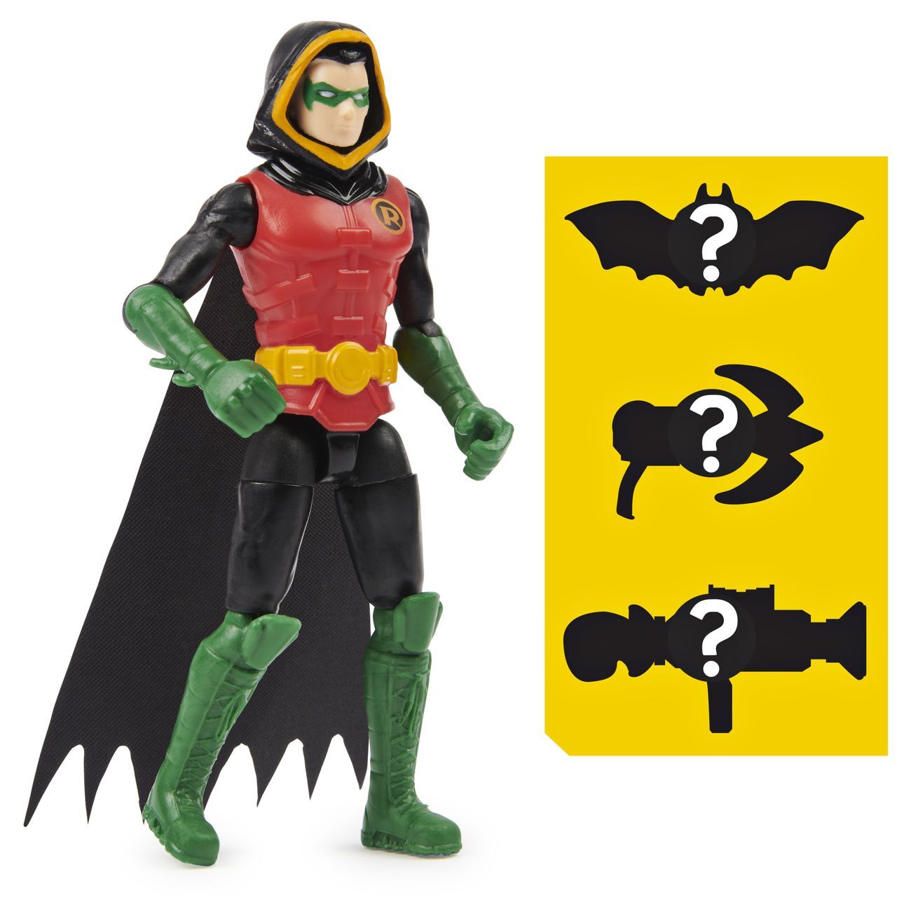 DC Comics Robin Figure 10cm Hooded Mystery Accessories Ver 2 - Batman