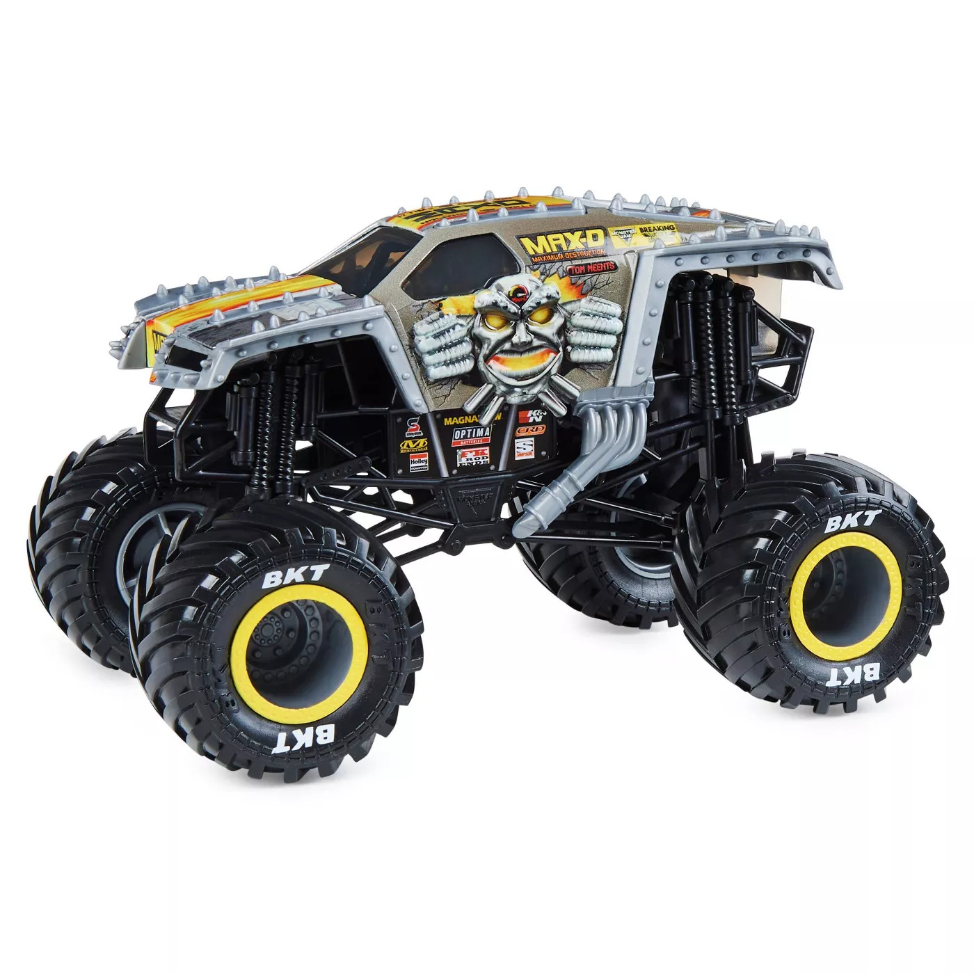 Monster Jam Breaking World Records Max-D True Metal 1:24