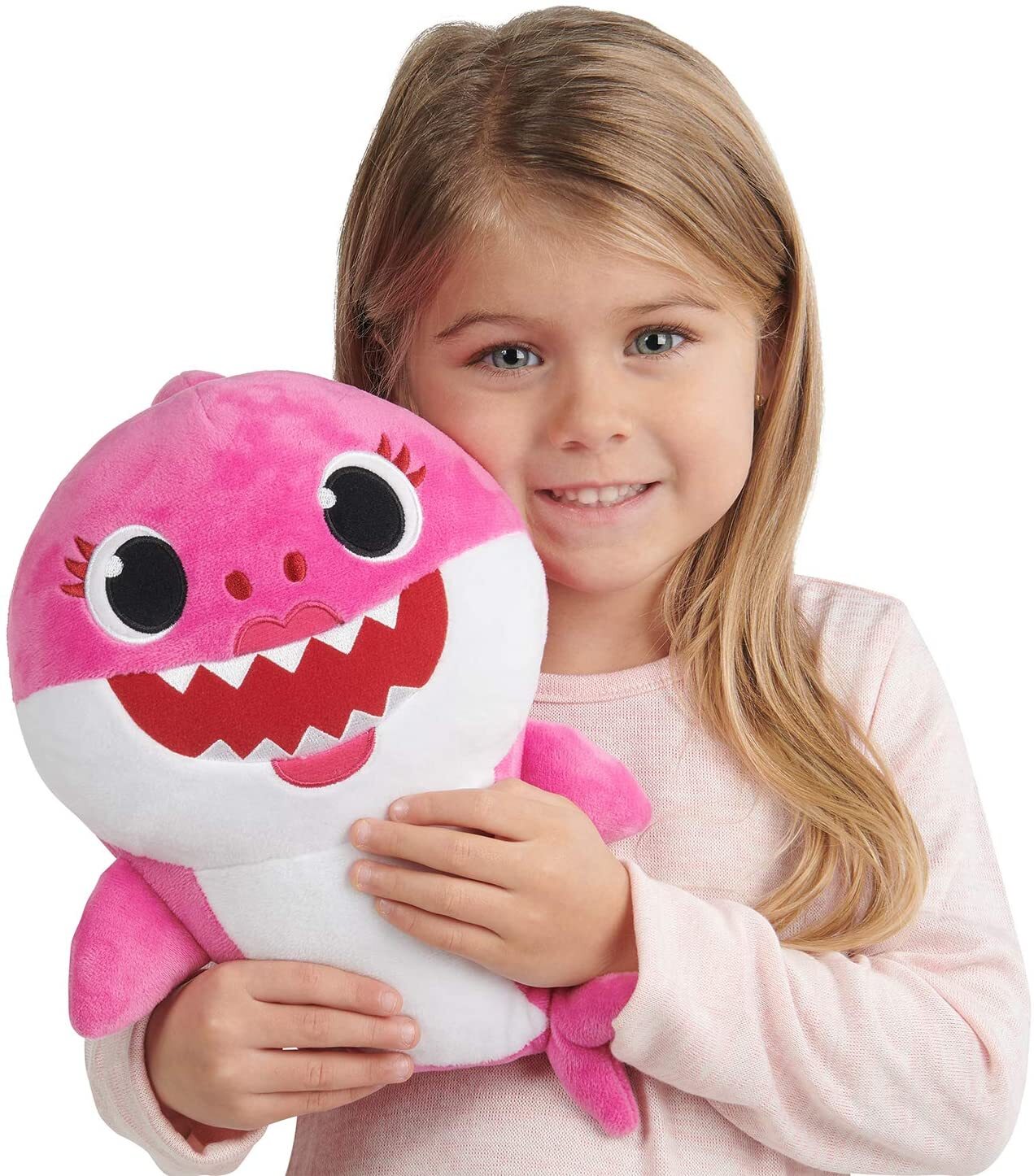 Mummy Pink Baby Shark Singing Plush Pinkfong