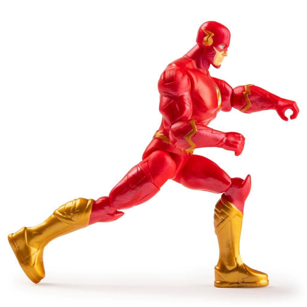 The Flash Metallic Suit Figure 10cm + Mystery Accessories - DC Comics
