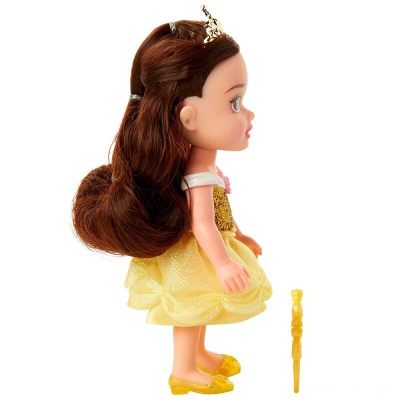 Disney Princess Petite Belle Glitter Doll
