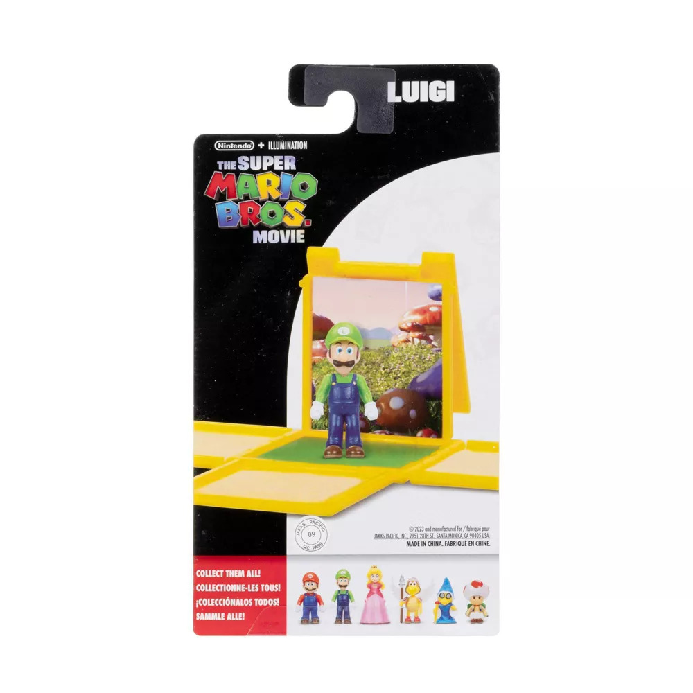 The Super Mario Bros. Movie Mario Mini Luigi with Question Block - Nintendo