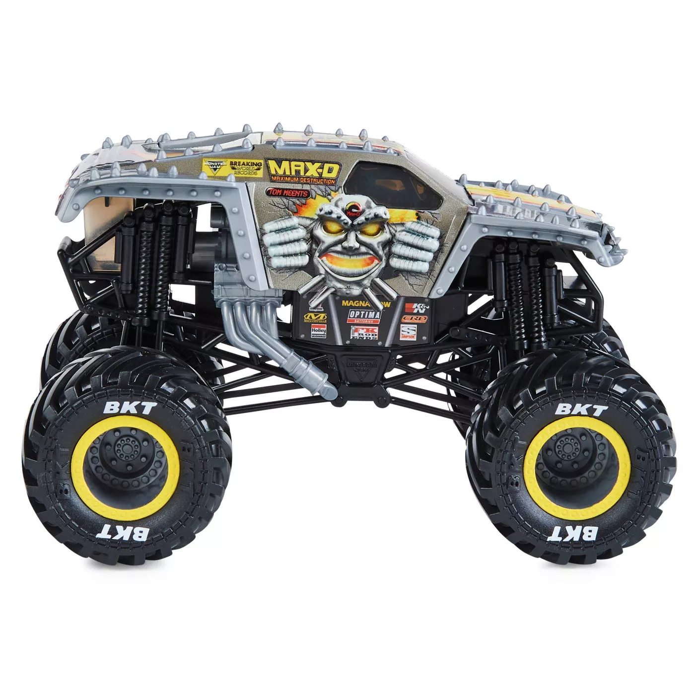 Monster Jam Breaking World Records Max-D True Metal 1:24