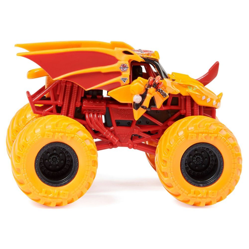 Monster Jam Alien Invasion vs Dragonoid 2 Pack 1:64