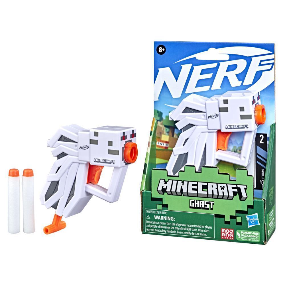 Nerf MicroShots Minecraft Ghast Mini Blaster Nerf MicroShots Minecraft Ghast Mini Blaster