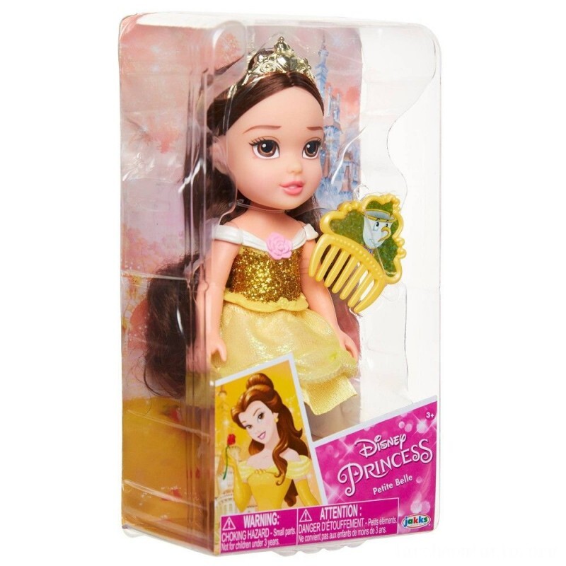 Disney Princess Petite Belle Glitter Doll