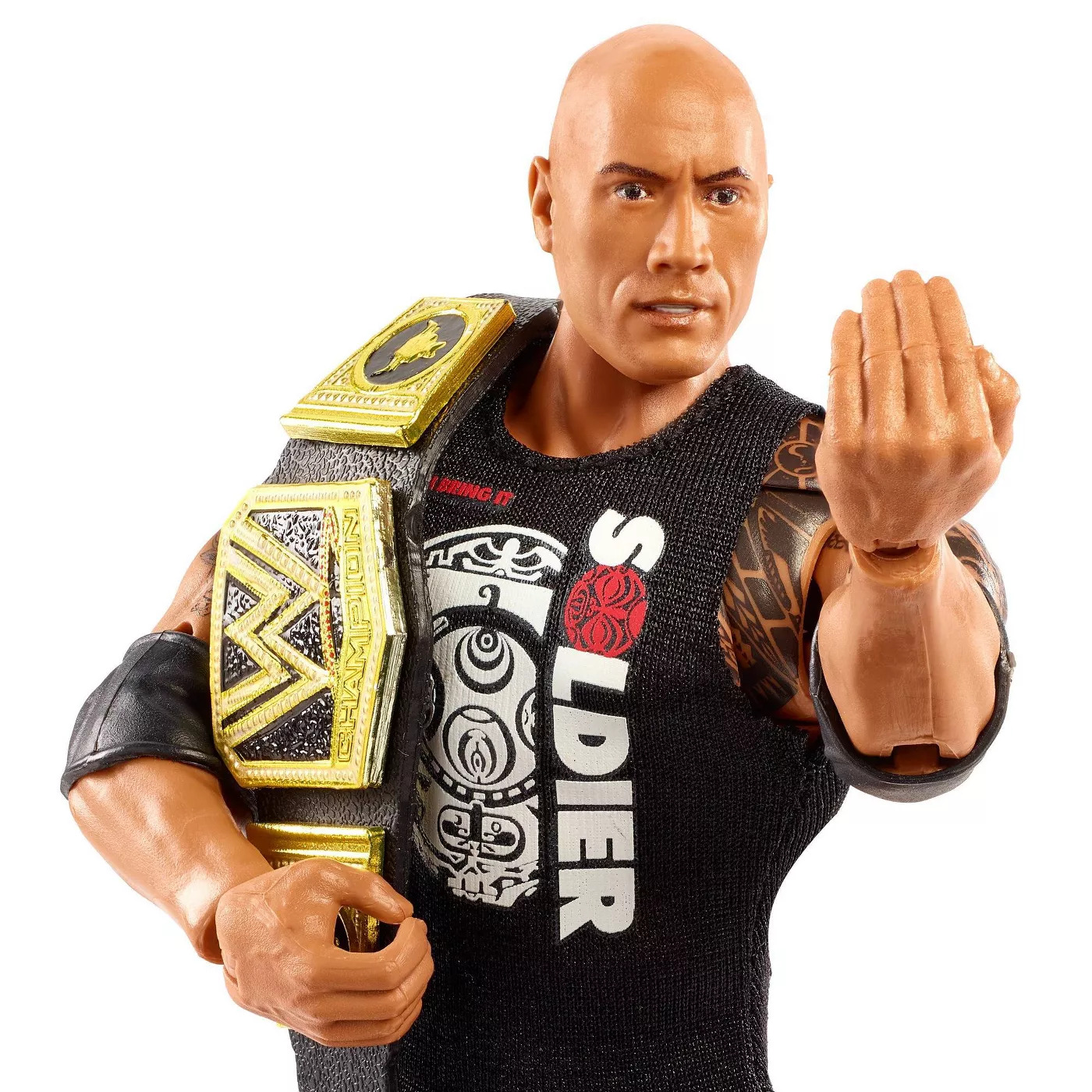 WWE Ultimate Edition The Rock Action Figure WWE Ultimate Edition The Rock Action Figure