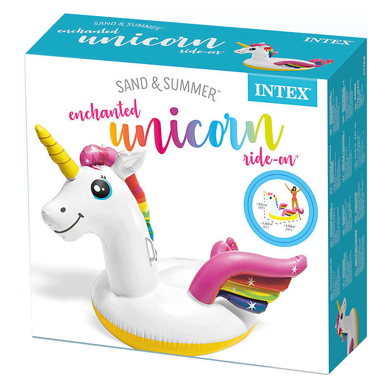 Intex Inflatable Enchanted Unicorn Ride On