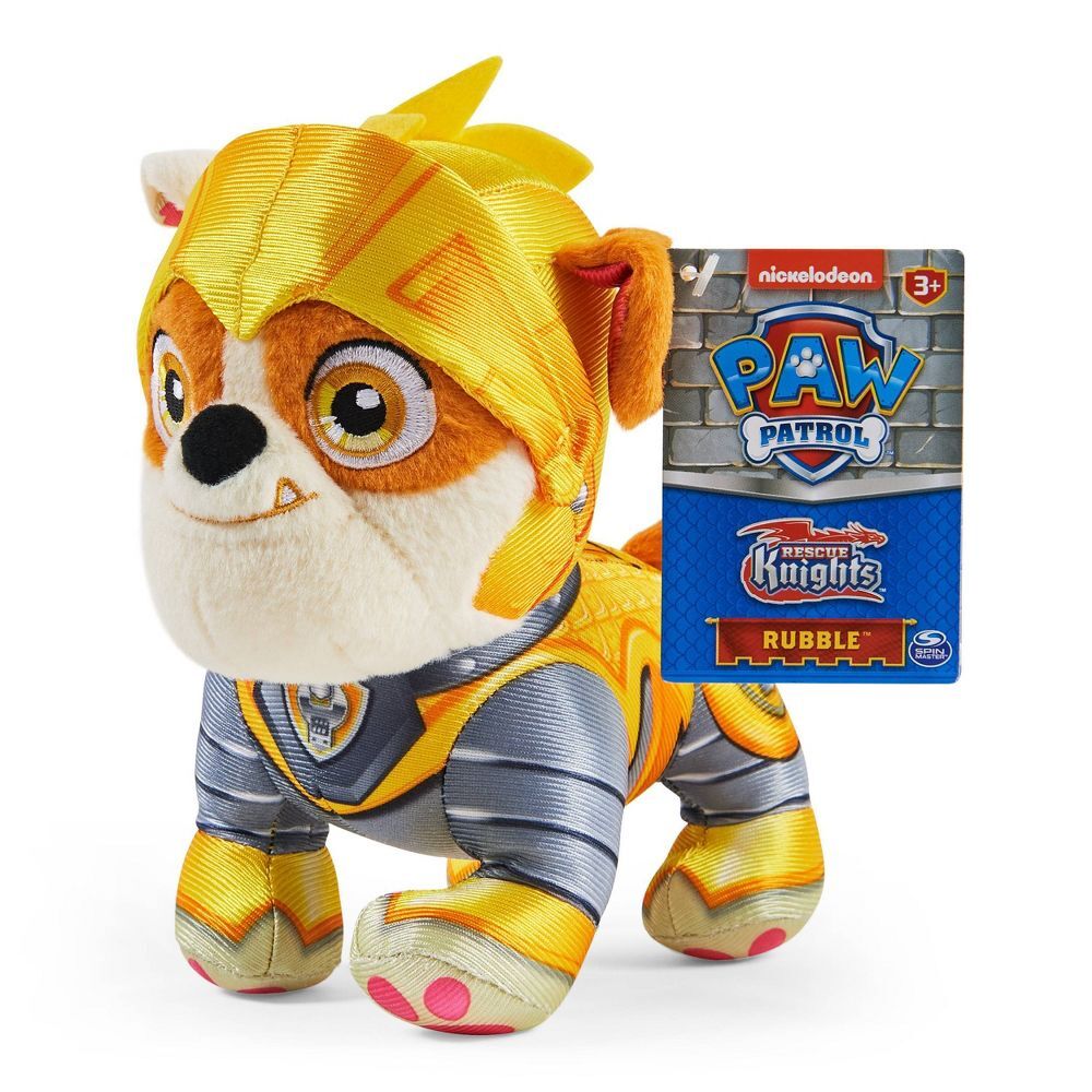Paw Patrol Rescue Knights Rubble Plush