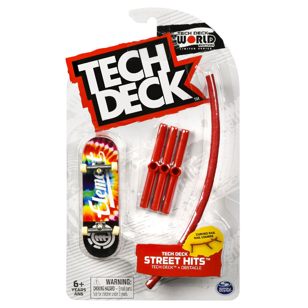 Tech Deck Street Hits Element & Curved Rail