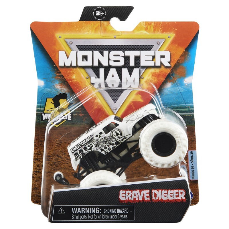 Monster Jam Wheelie Bar Grave Digger 1:64 Truck Monster Jam Wheelie Bar Grave Digger 1:64 Truck