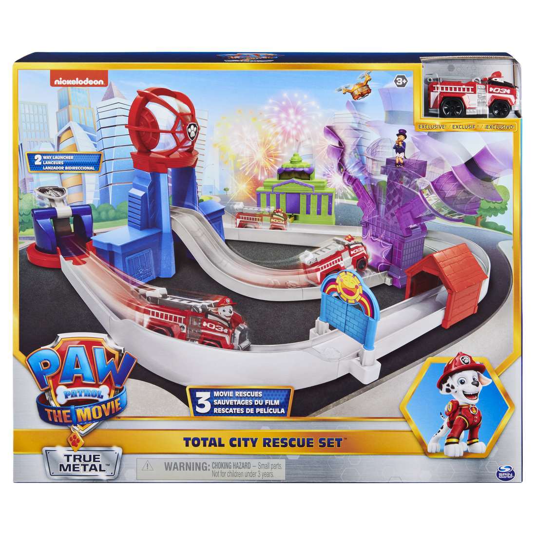 Paw Patrol The Movie Total City Rescue Set