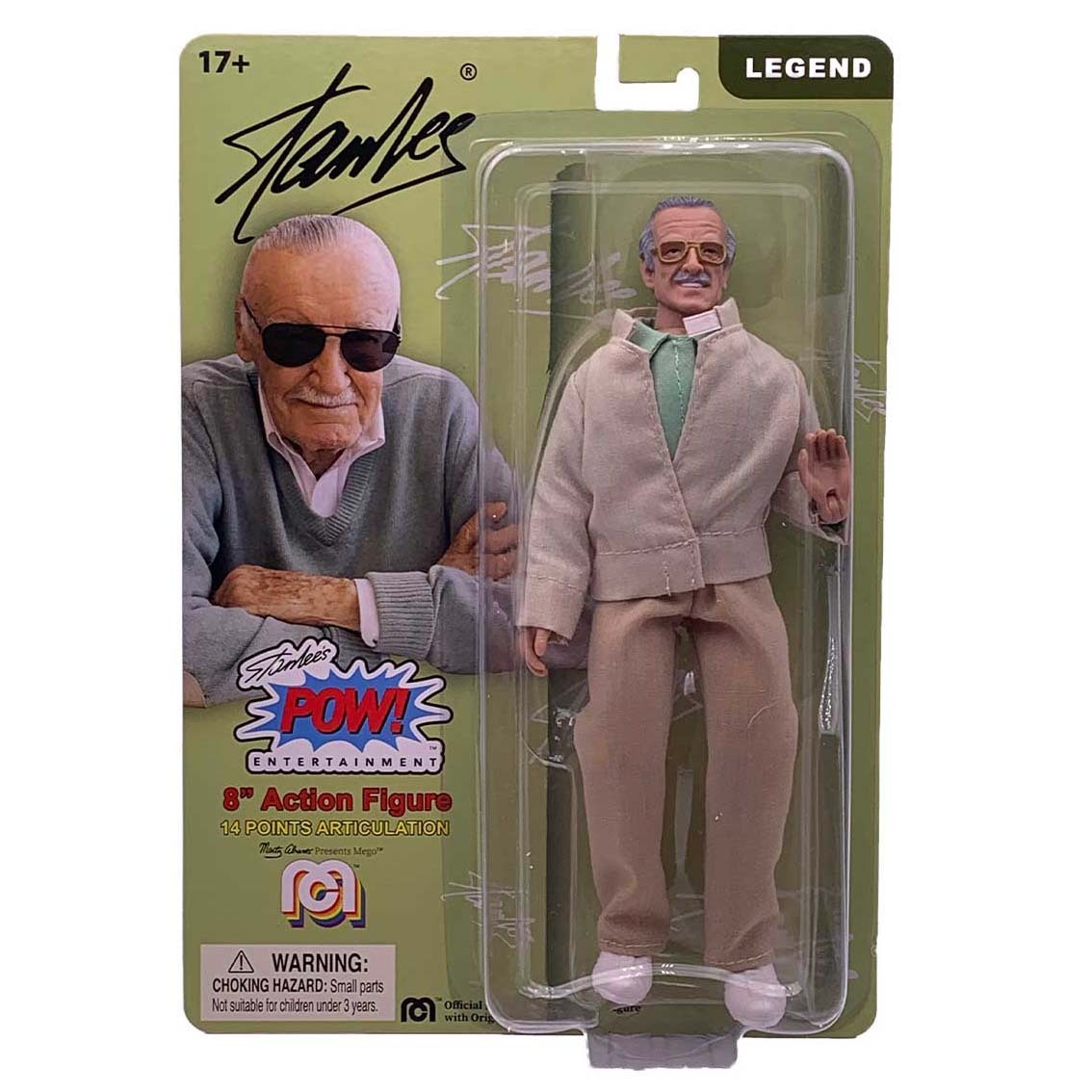 Mego Legends Stan Lee Action Figure