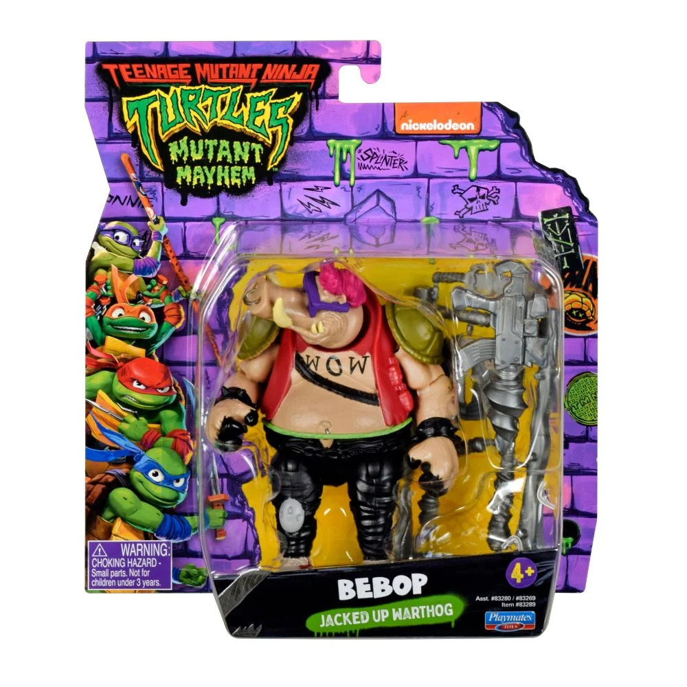 TMNT Mutant Mayhem Bebop Action Figure TMNT Mutant Mayhem Bebop Action Figure