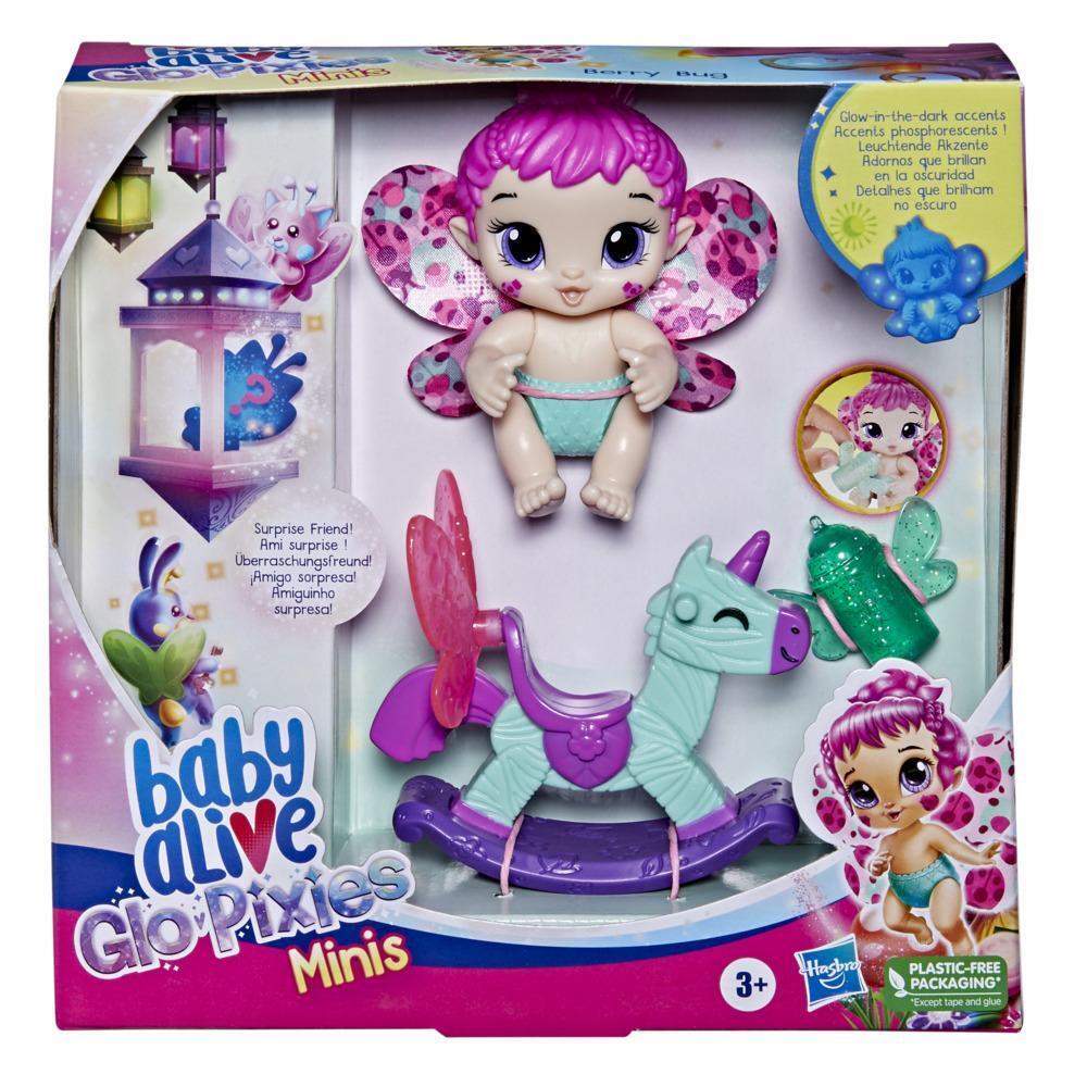 Baby Alive GloPixies Minis Doll Berry Bug