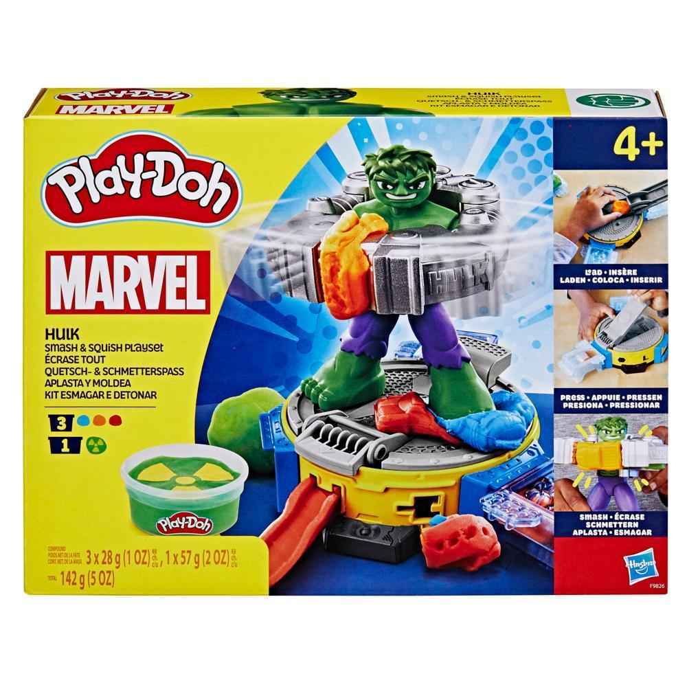 Play Doh Marvel Hulk Smash & Squish Playset Toy Gift AU