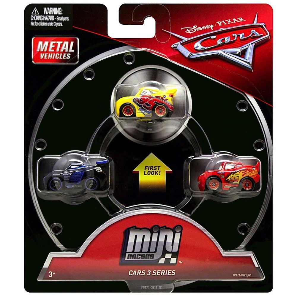 Cars Mini Racers Cars 3 Series - Disney Pixar Cars