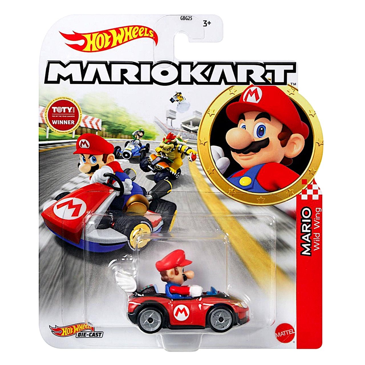 Hot Wheels Mario Kart Mario Wild Wing