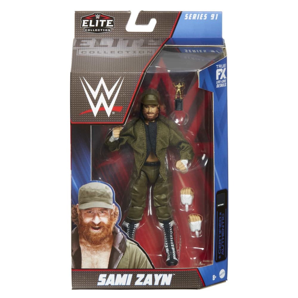 WWE Elite Collection 91 Sami Zayn Action Figure