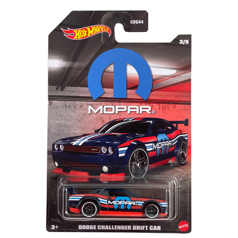 Hot Wheels Mopar Dodge Challenger Drift Car Collectible Vehicle AU