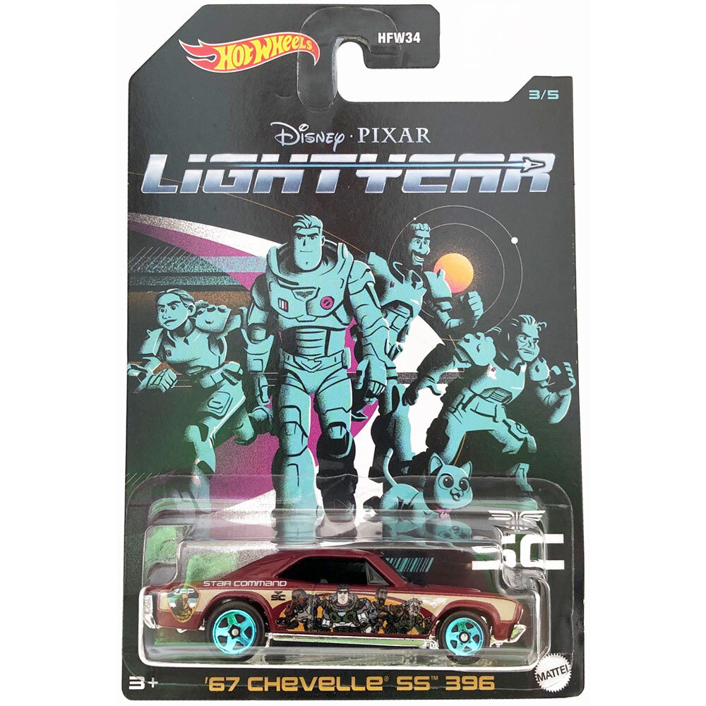 Hot Wheels Entertainment Disney Pixar Lightyear '67 Chevelle SS 396