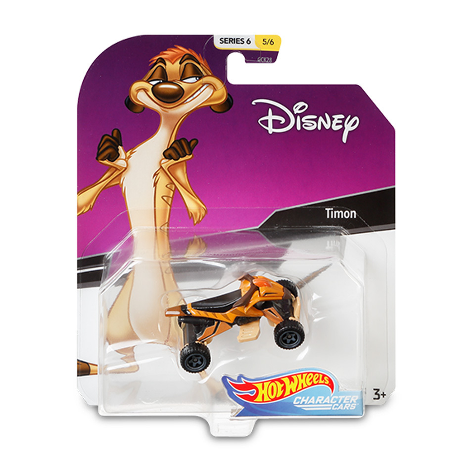 Hot Wheels Disney Timon Character Cars Series 6