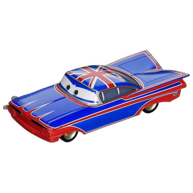 Disney Pixar Cars Metallic Union Jack Ramone 1:55