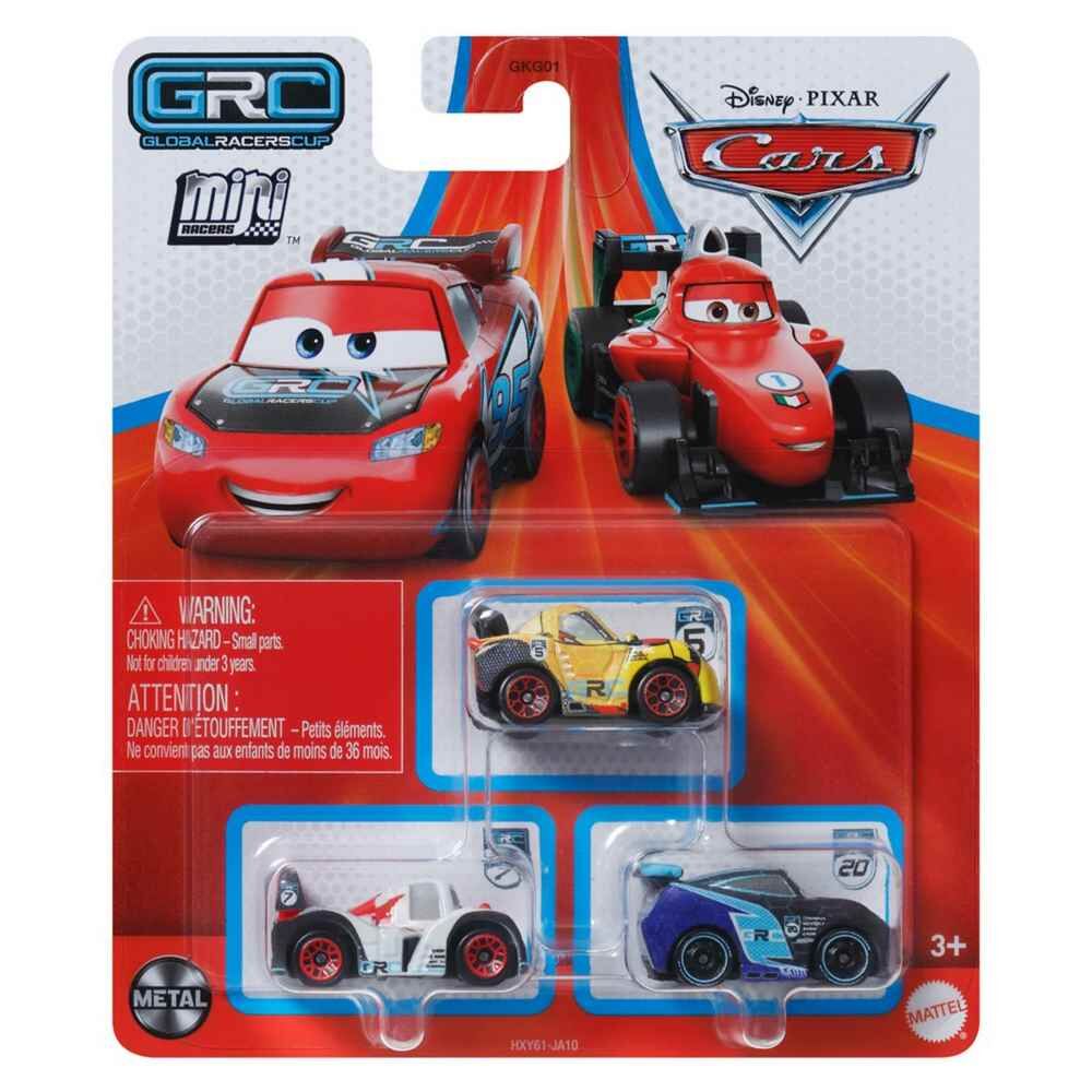 Disney Pixar Cars 3 Pack GRC Racers 2 Mini Racers