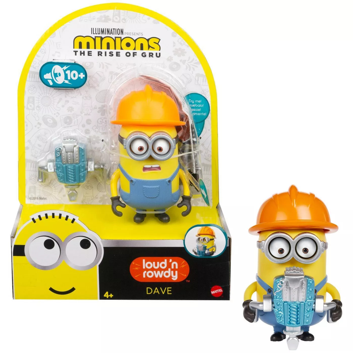 Minions Loud N Rowdy Dave Figure Collectible Figure AU