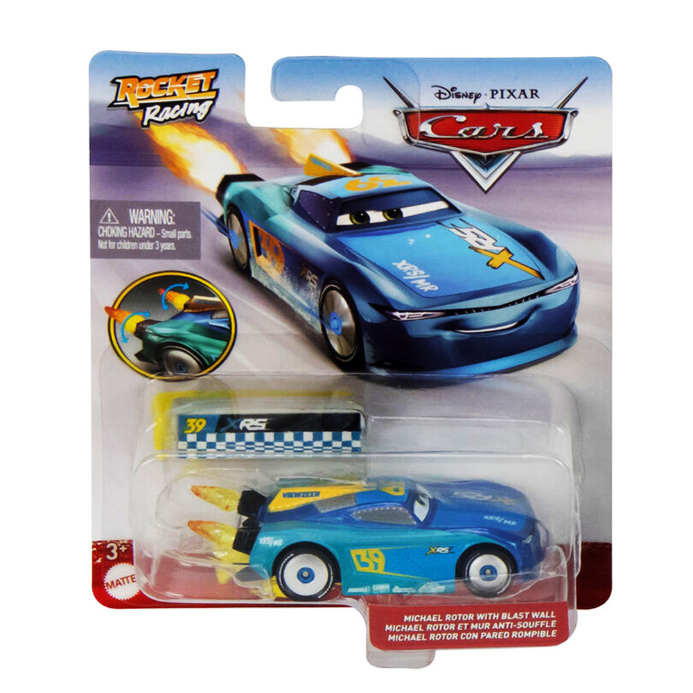 Disney Pixar Cars Rocket Racing Michael Rotor