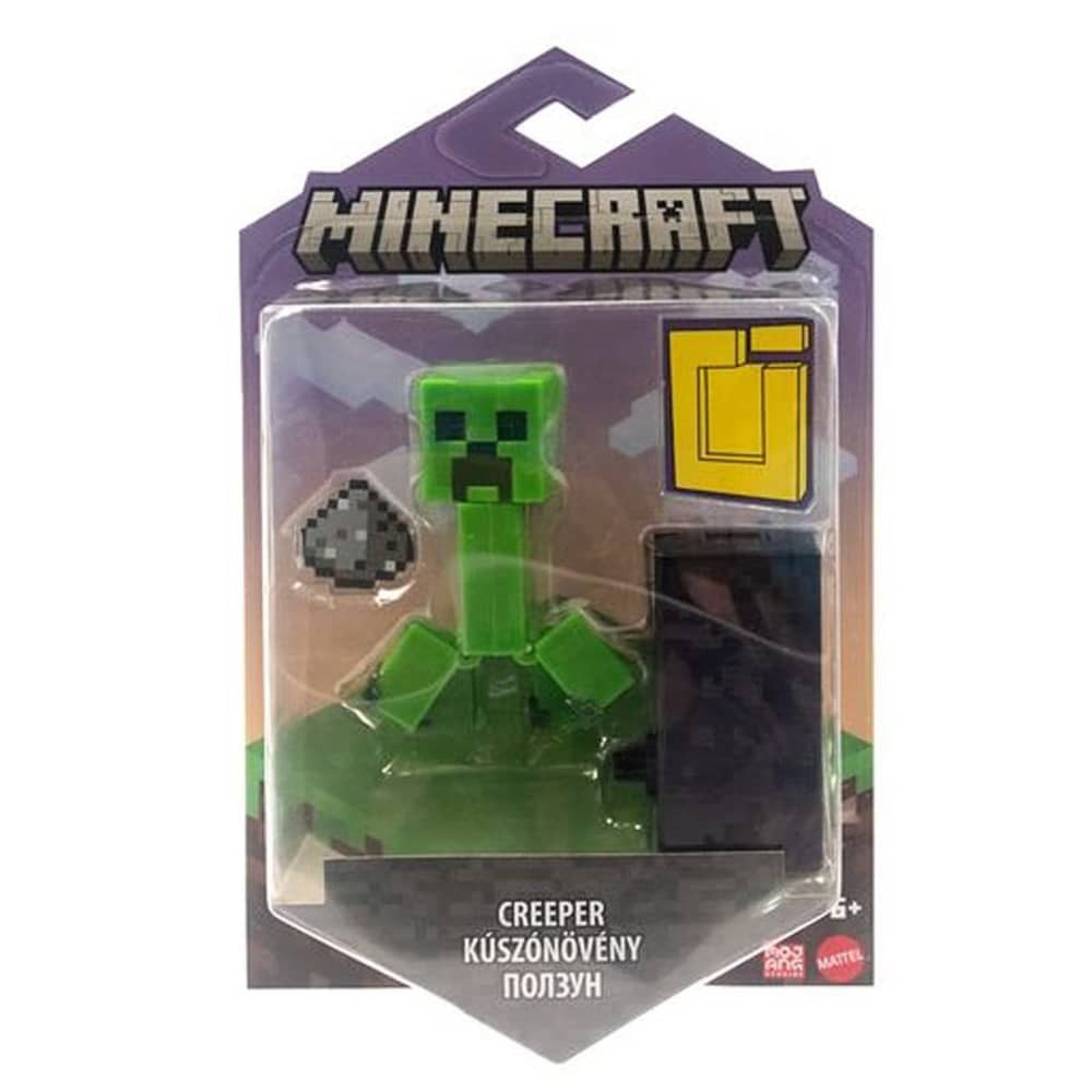 Minecraft Build-A-Portal Creeper Figure