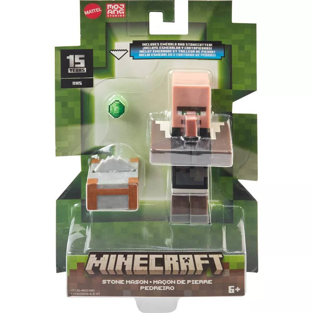 Minecraft 15th Anniversary Stone Mason Action Figure