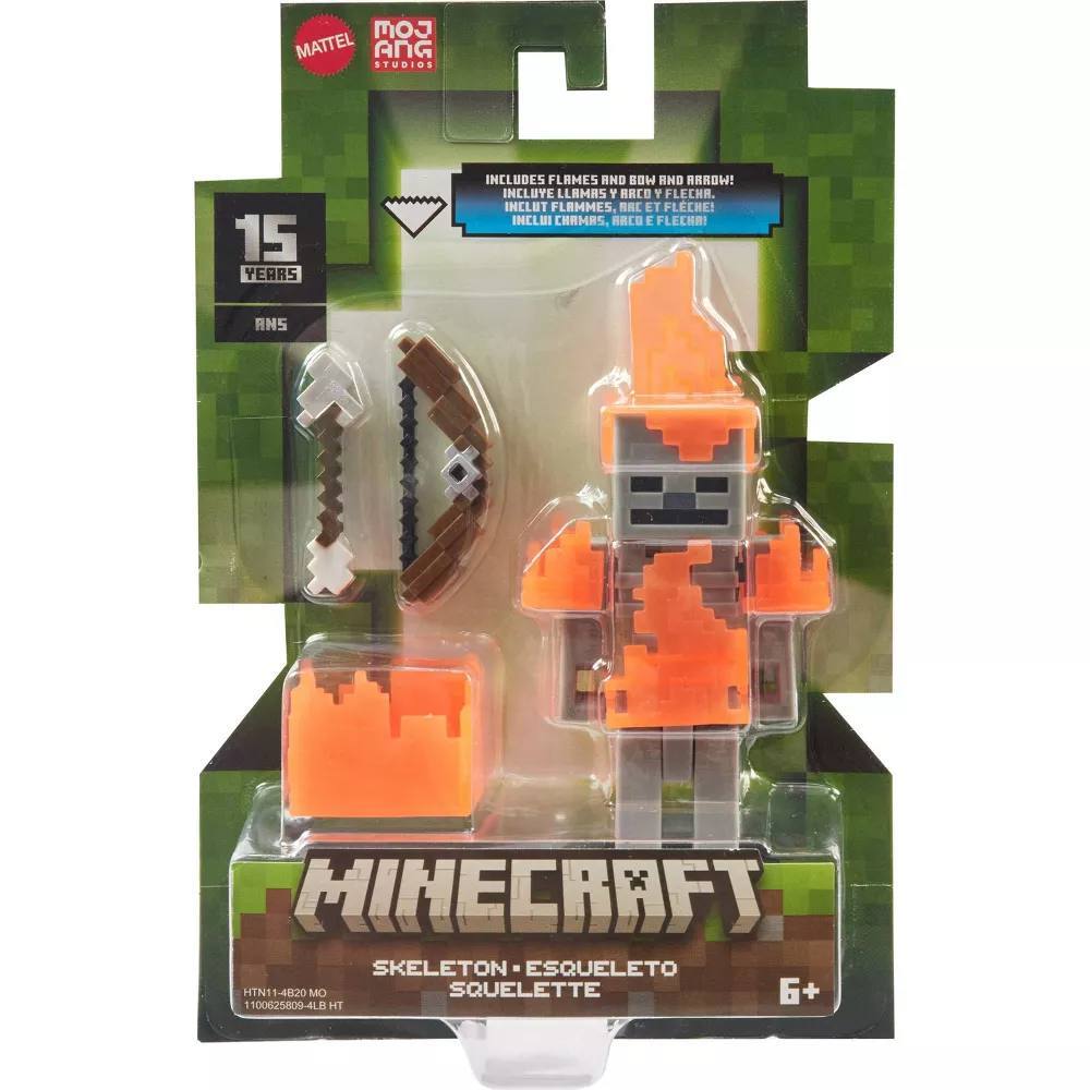 Minecraft 15th Anniversary Skeleton Action Figure