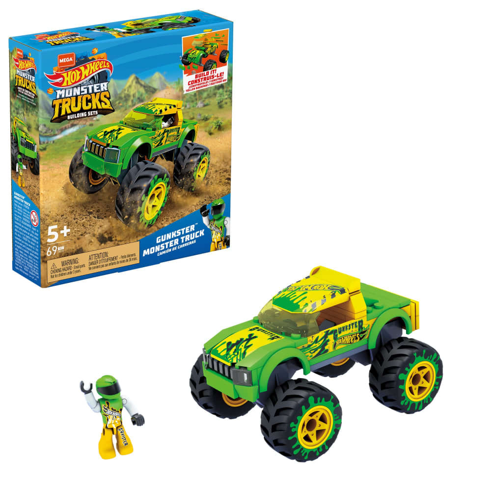 MEGA Construx Hot Wheels Gunkster Monster Truck - Mega