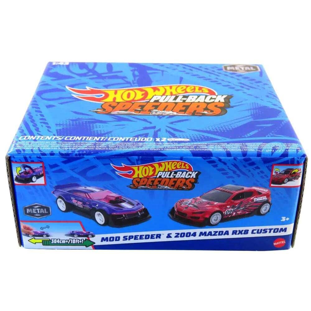 Hot Wheels Pull-Back Speeders Mod Speeder & 2004 Mazda RX8 Custom Hot Wheels Pull-Back Speeders Mod Speeder & 2004 Mazda RX8 Custom