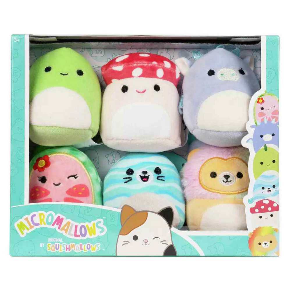 Squishmallows Micromallows Plush 6 Pack